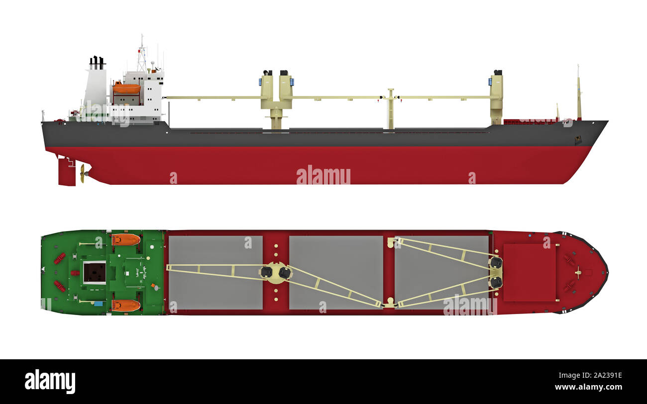 Empty cargo ship hi-res stock photography and images - Alamy