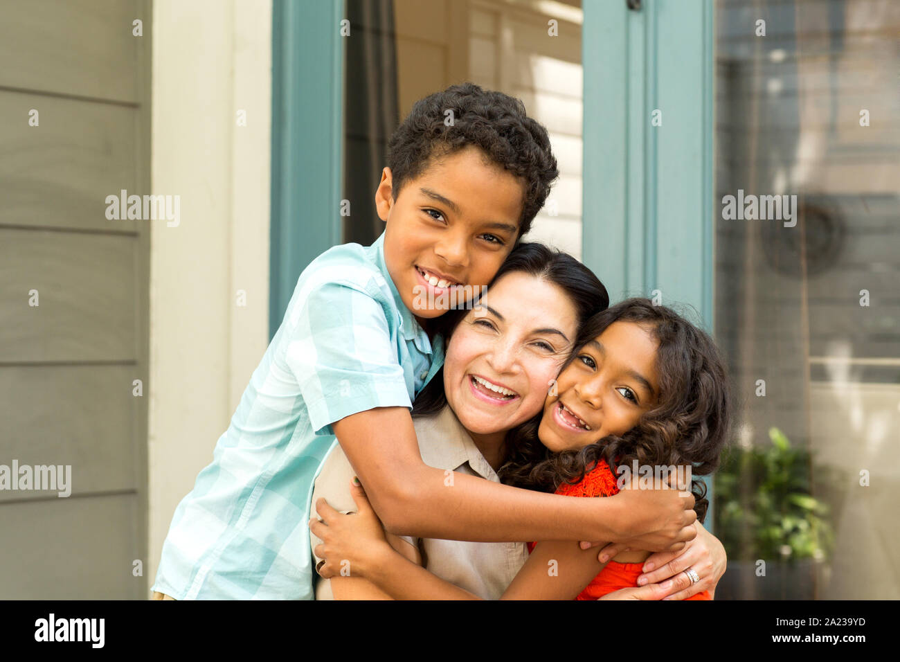 Happy Hispanic Children