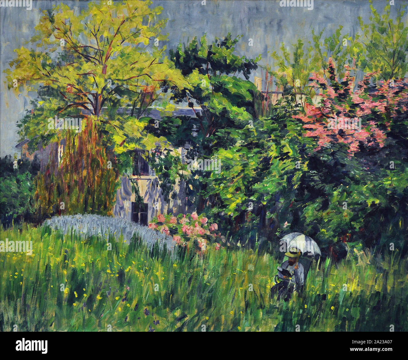 Georgette Agutte 1867 1922 - Le Jardin Bonnires Stock Photo - Alamy