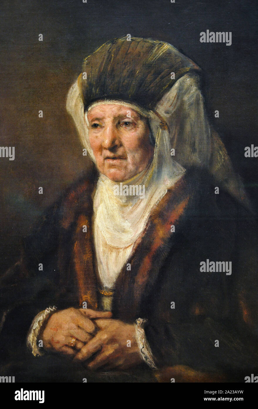 Portrait d'une vieille femme hi-res stock photography and images - Alamy