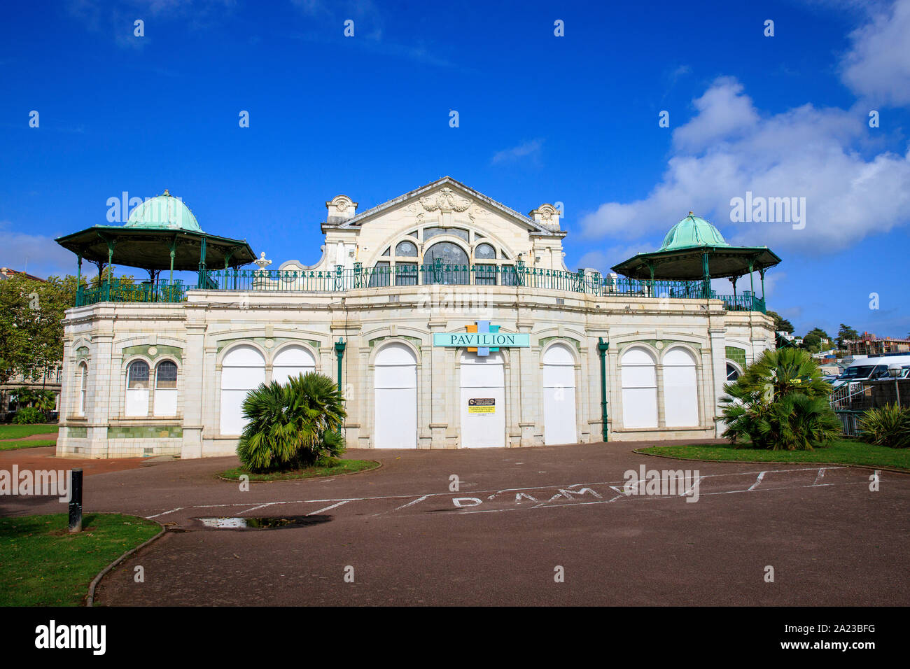 The Pavilion, Torquay Stock Photo - Alamy