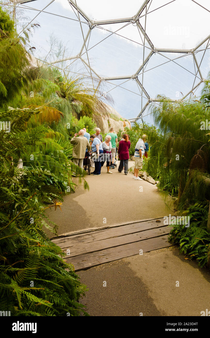 Inside eden project hi-res stock photography and images - Alamy