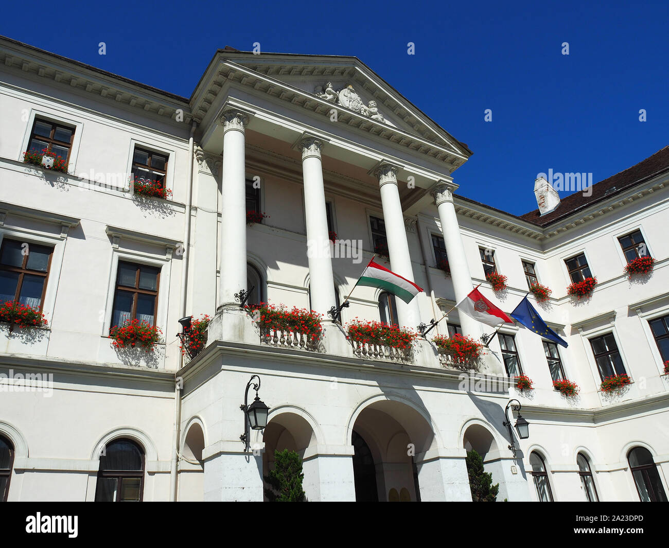 County Hall of Sopron Győr-Moson-Sopron County, Sopron, Hungary ...