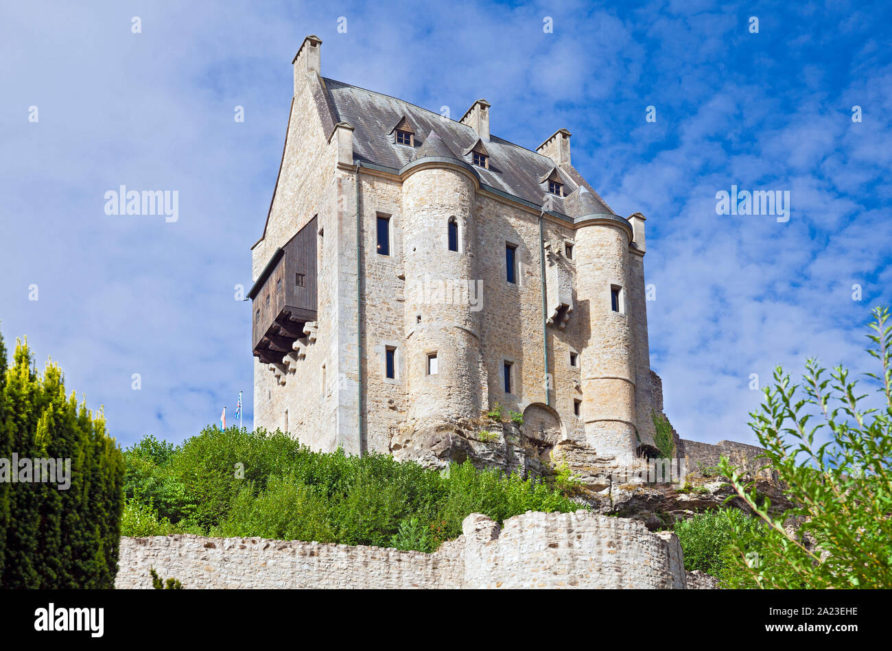 Luxembourg larochette castle hi-res stock photography and images - Alamy