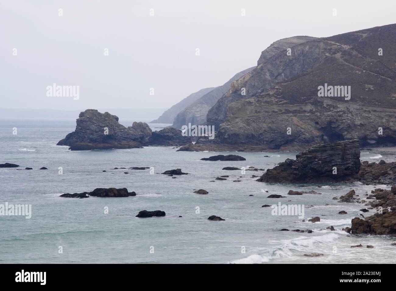 Trevellas porth st agnes hi-res stock photography and images - Alamy