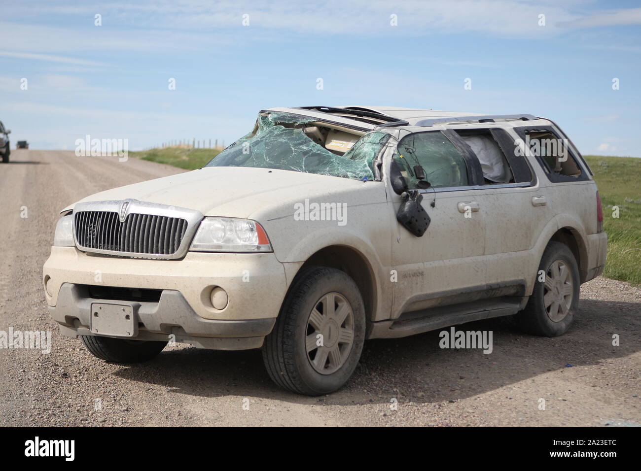 Rolled car hi-res stock photography and images - Alamy