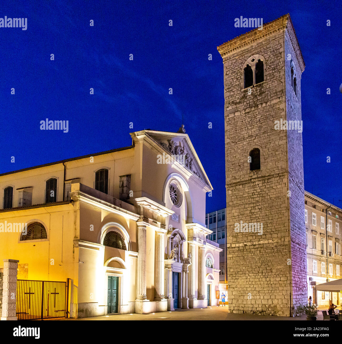 Entrance of the Church of the Assumption of the Blessed Virgin Mary ...