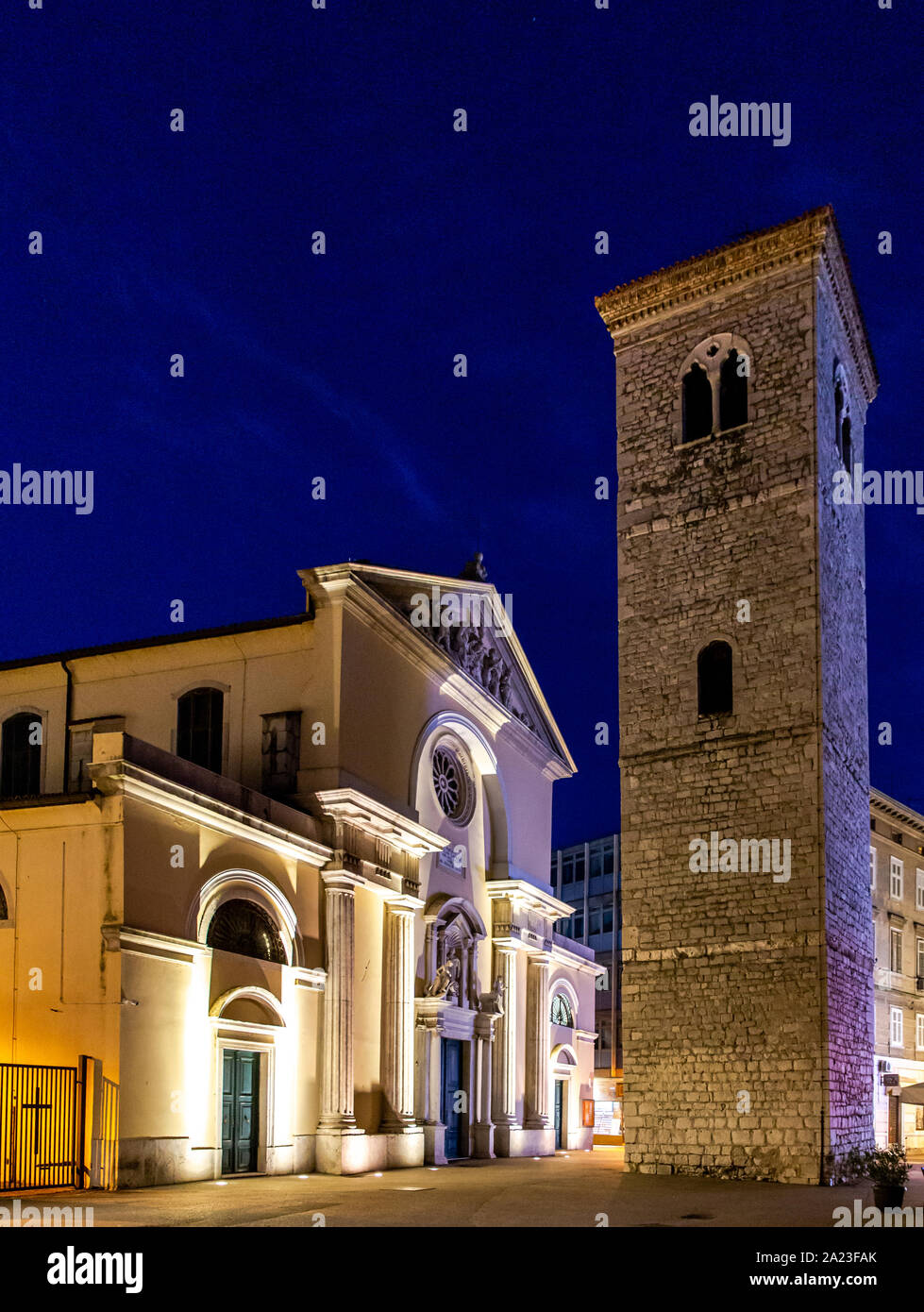 Entrance of the Church of the Assumption of the Blessed Virgin Mary ...