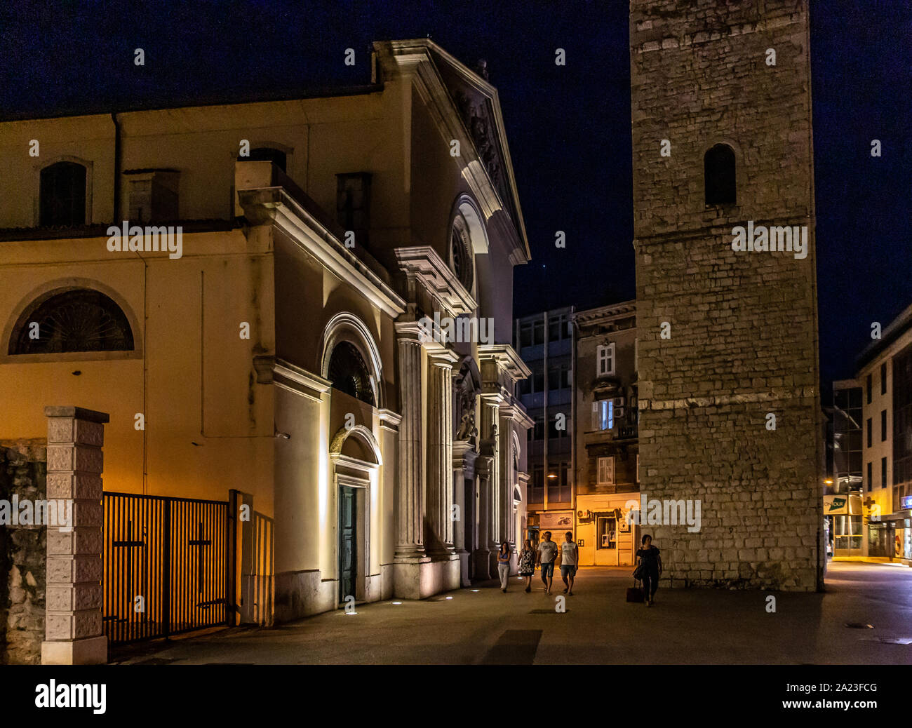 Entrance of the Church of the Assumption of the Blessed Virgin Mary ...