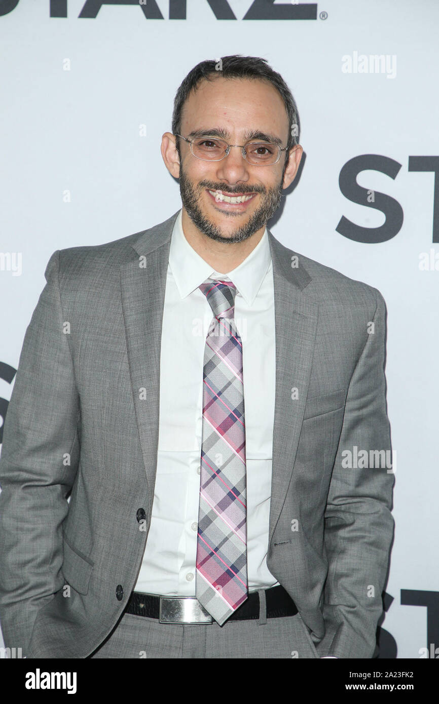 Los Angeles, CA, USA . Omid Abtahi at 2019 Winter TCA Tour - Starz Red ...
