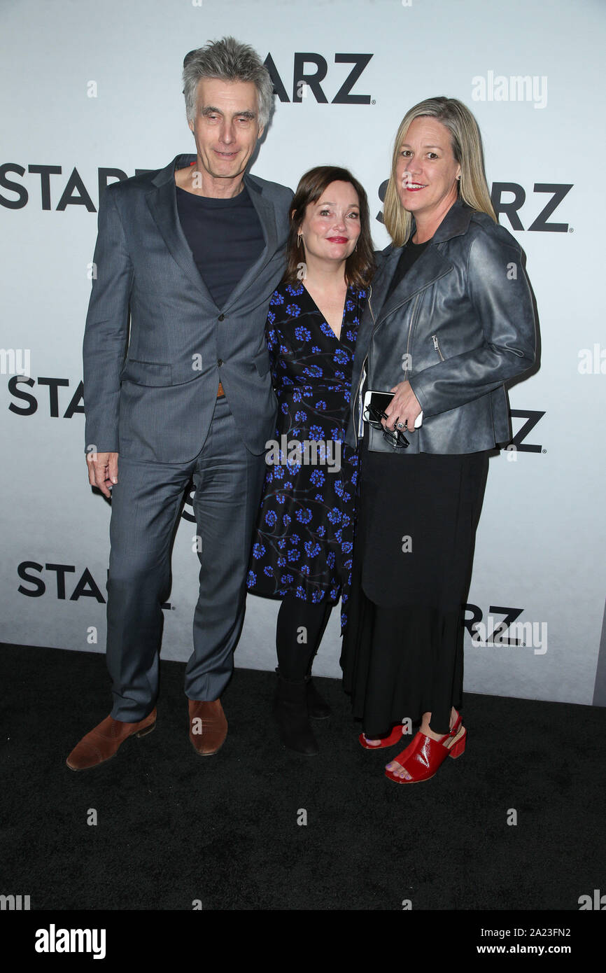 Los Angeles, CA, USA . Stephen Garrett, Lisa Zwerling, and Karyn Usher ...