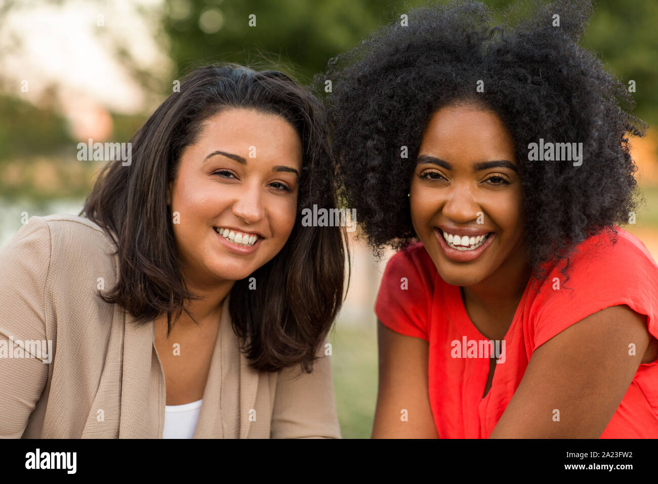 Diverse group of friends talking and laughing Stock Photo - Alamy