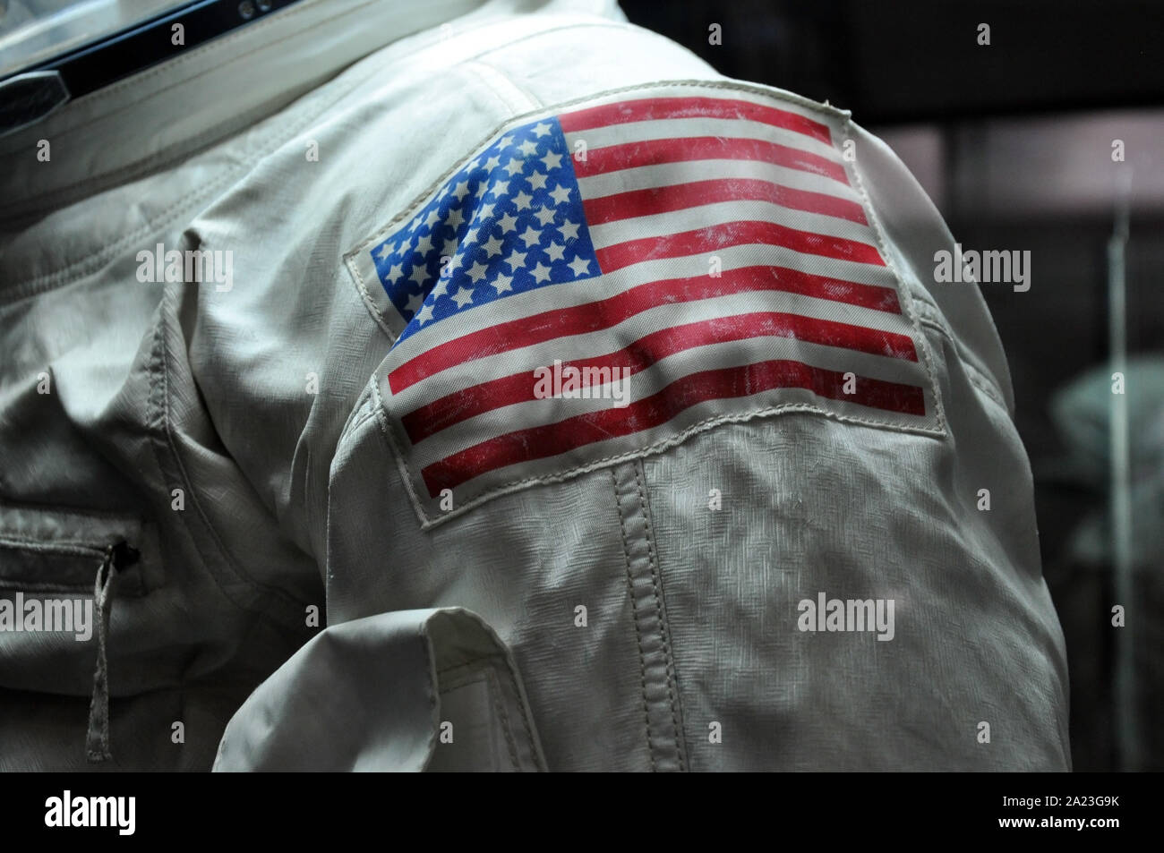 American Flag Nasa Space Suit