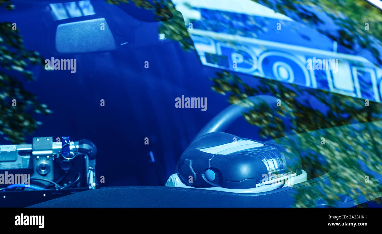 Inside trooper car hi-res stock photography and images - Alamy