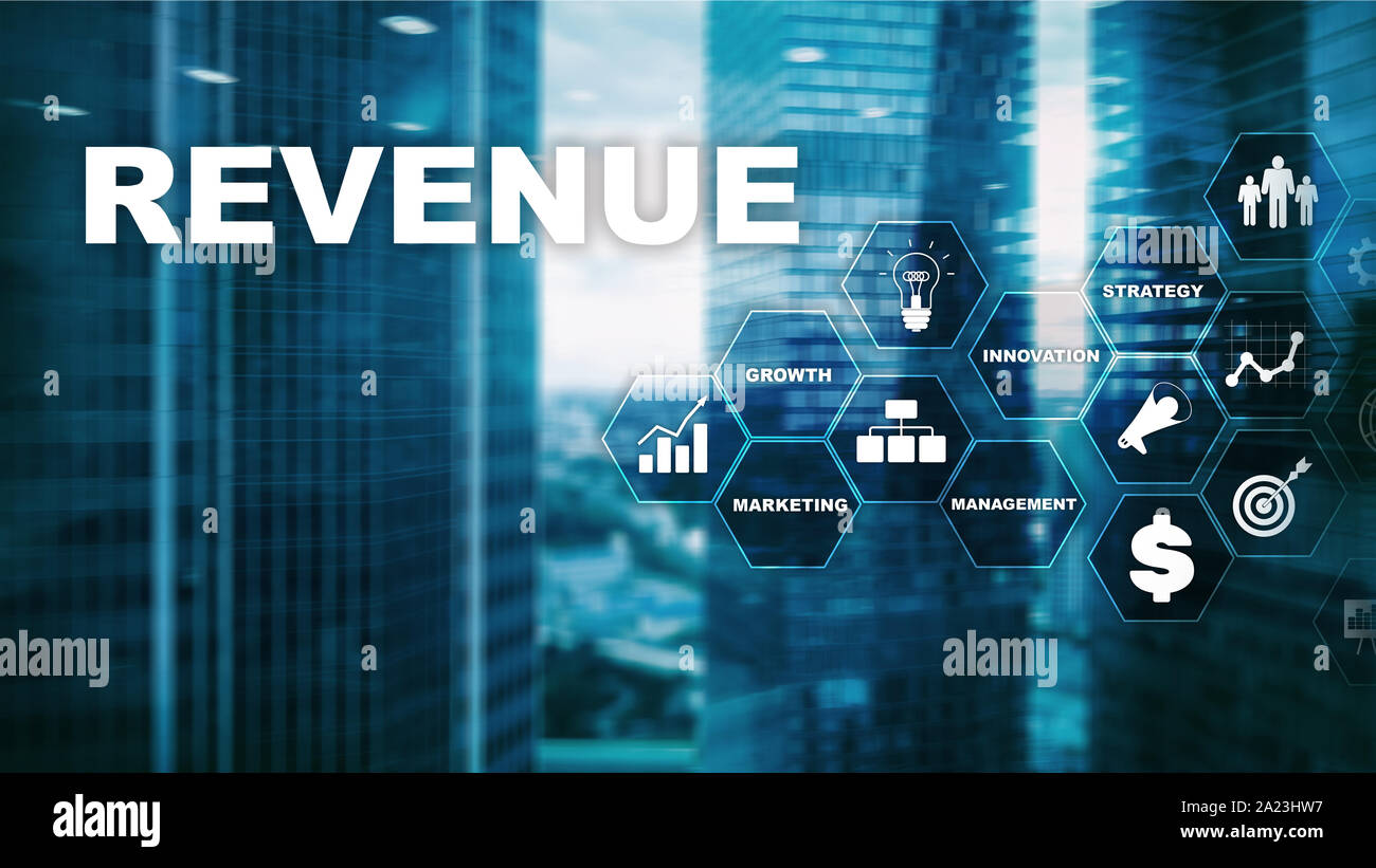 Increase revenue concept. Planing growth and increase of positive ...