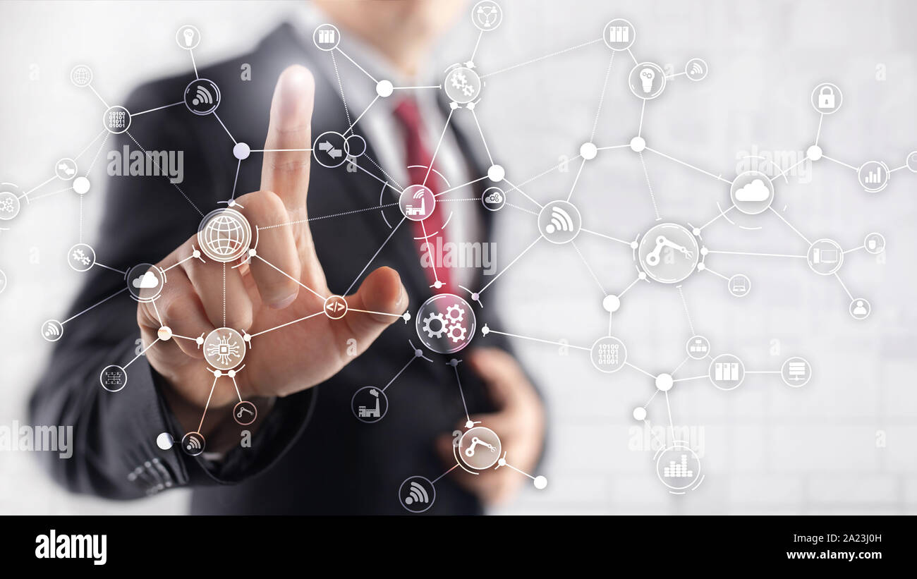 Technology industrial business process workflow organisation structure ...