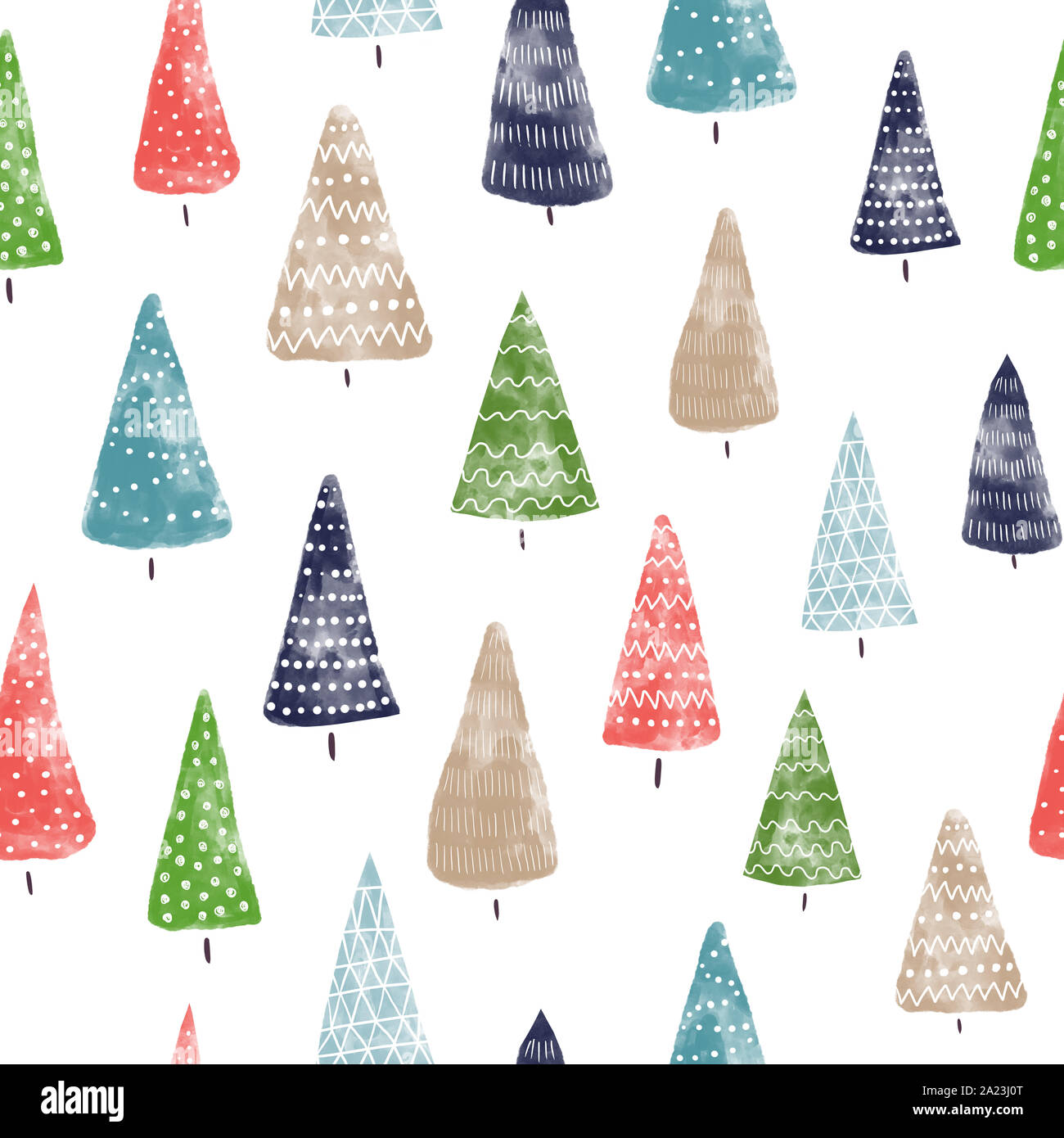 Christmas Tree Background Pattern