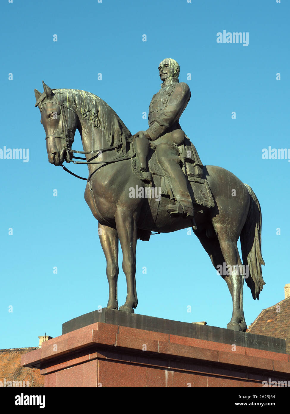 Statue of artur gorgey hi-res stock photography and images - Alamy