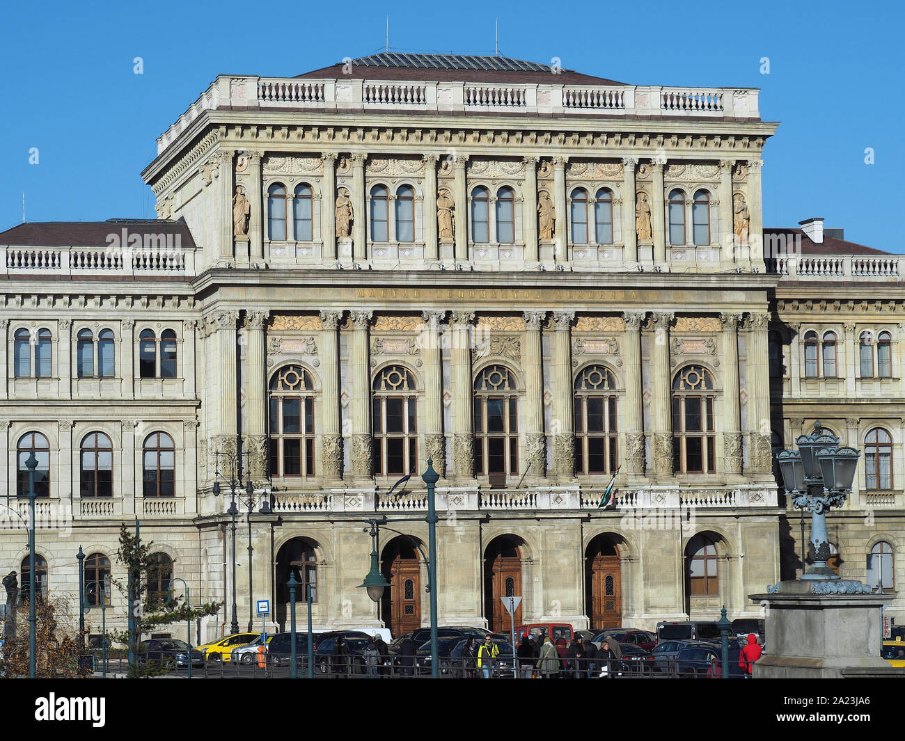 Hungarian academy sciences budapest hungary hi-res stock photography ...