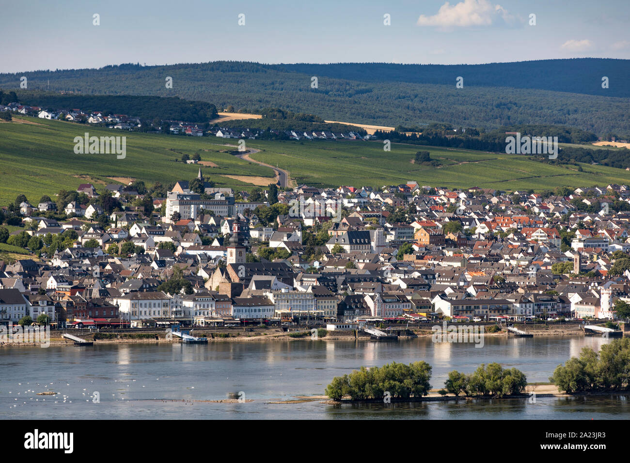 Rüdesheim am Rhein, Hesse, Germany, Germany Stock Photo - Alamy