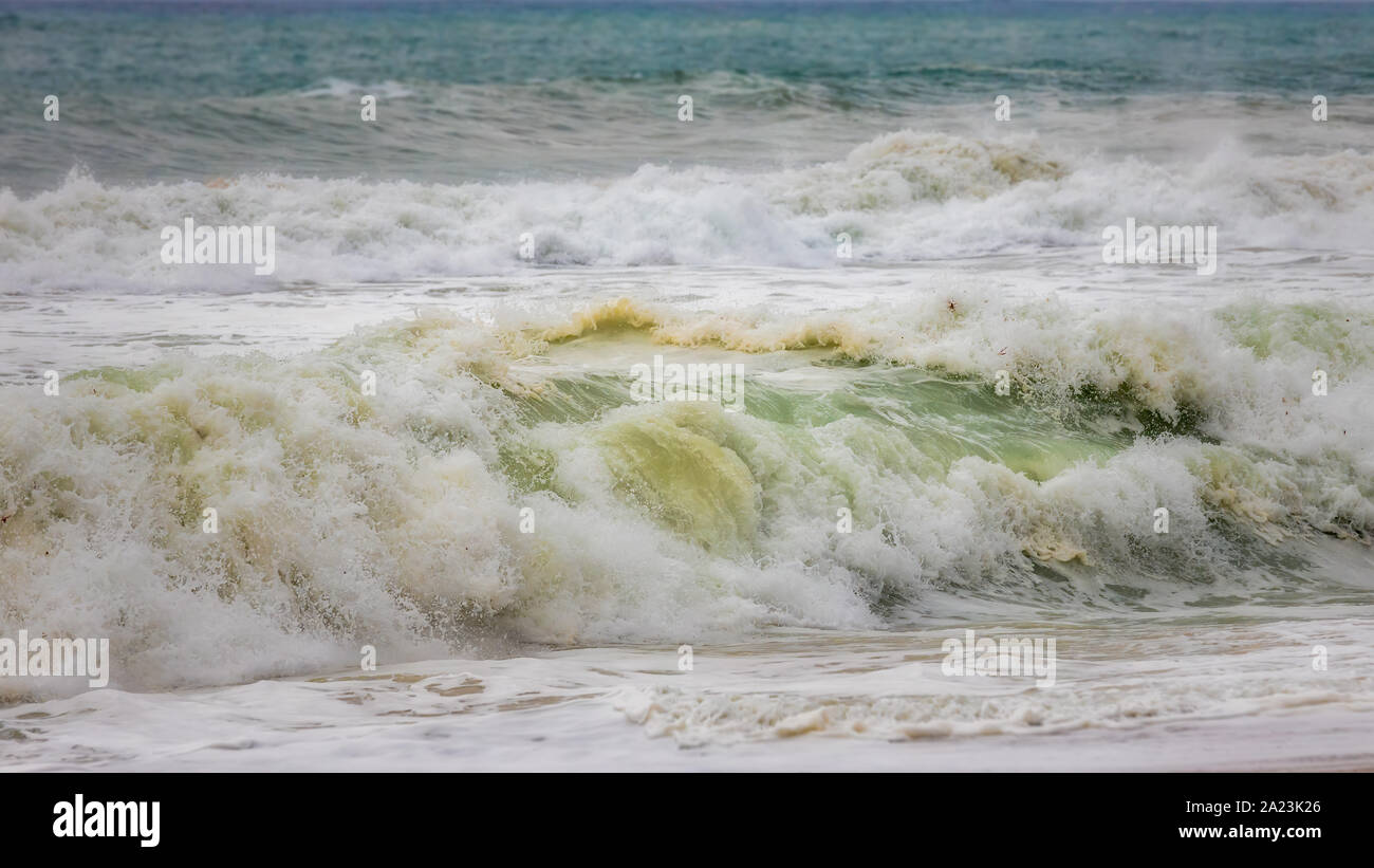 Big ocean wave after storm Stock Photo - Alamy