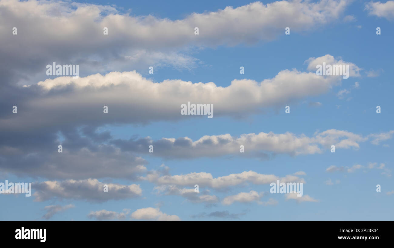 Nice white clouds and blue sky Stock Photo - Alamy