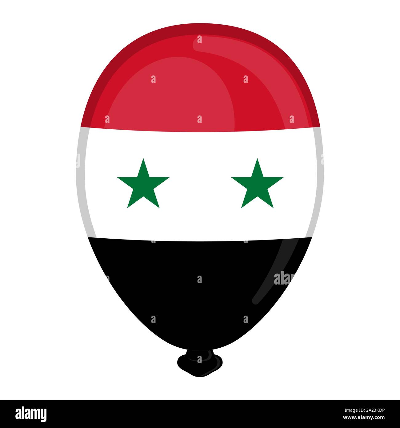 Flag of syria vector Stock Vector Images - Alamy