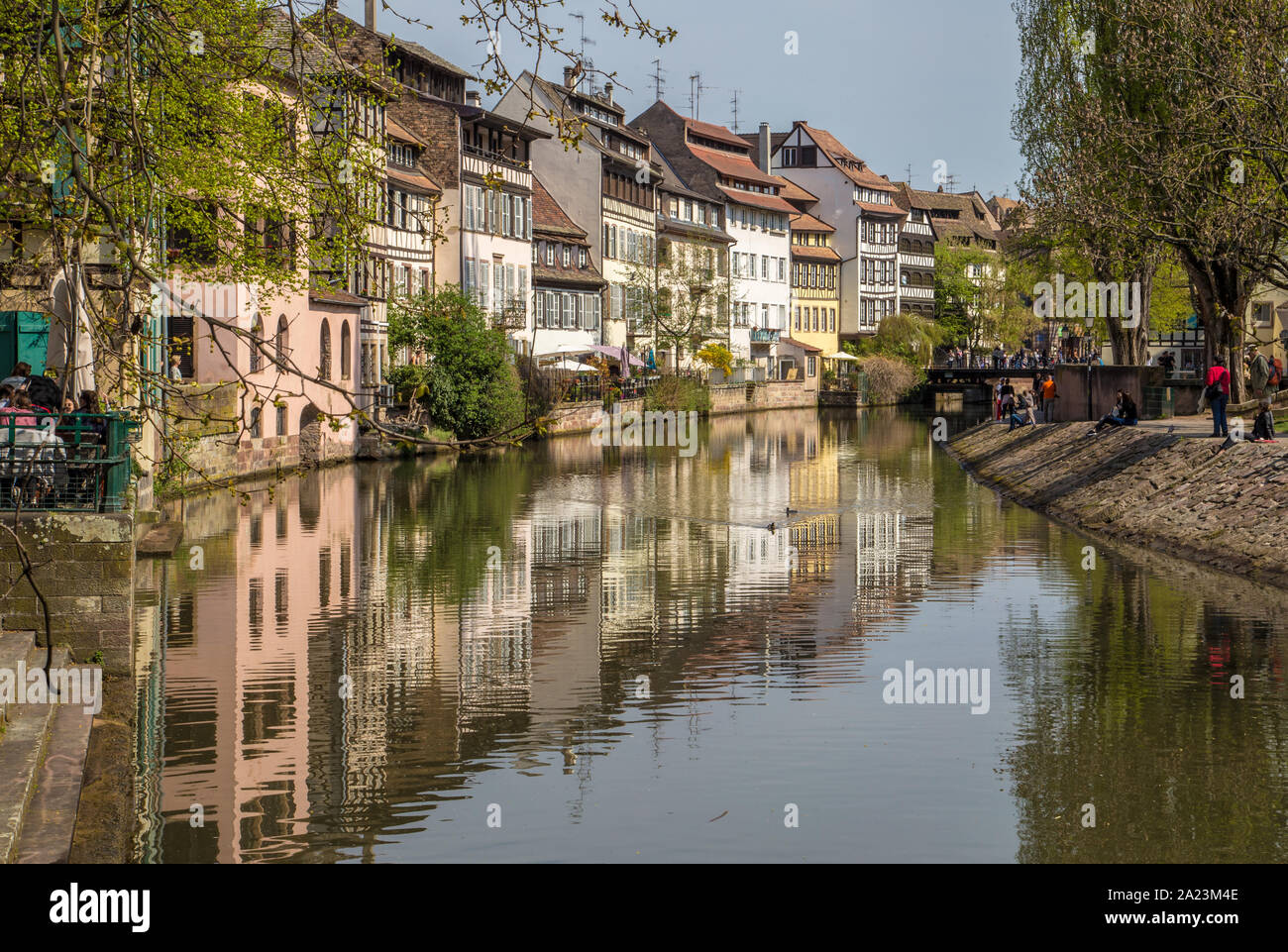 Historical rhine bridge strasbourg hi-res stock photography and images ...