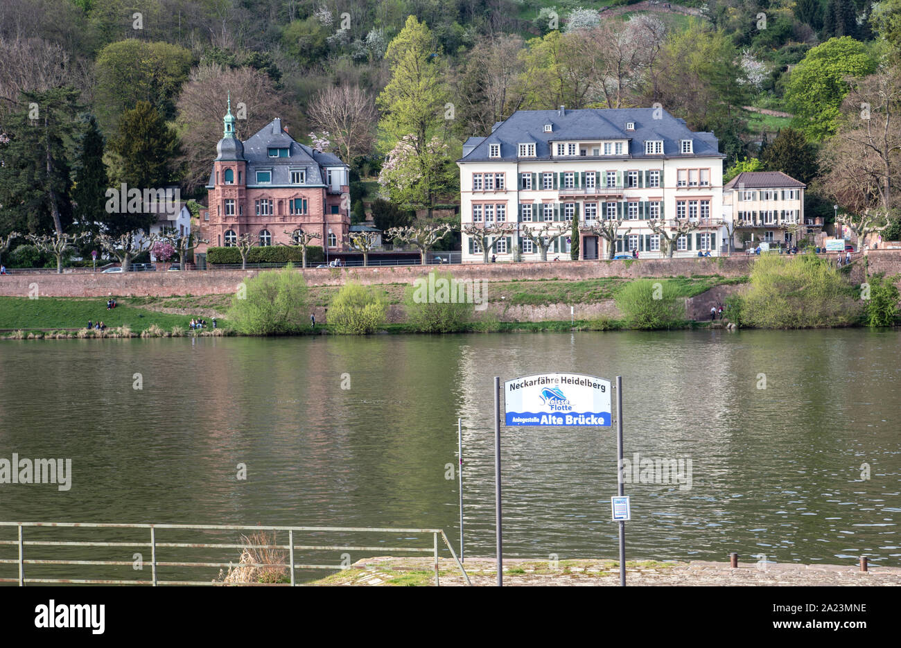 Scenic view neckar in hi-res stock photography and images - Alamy