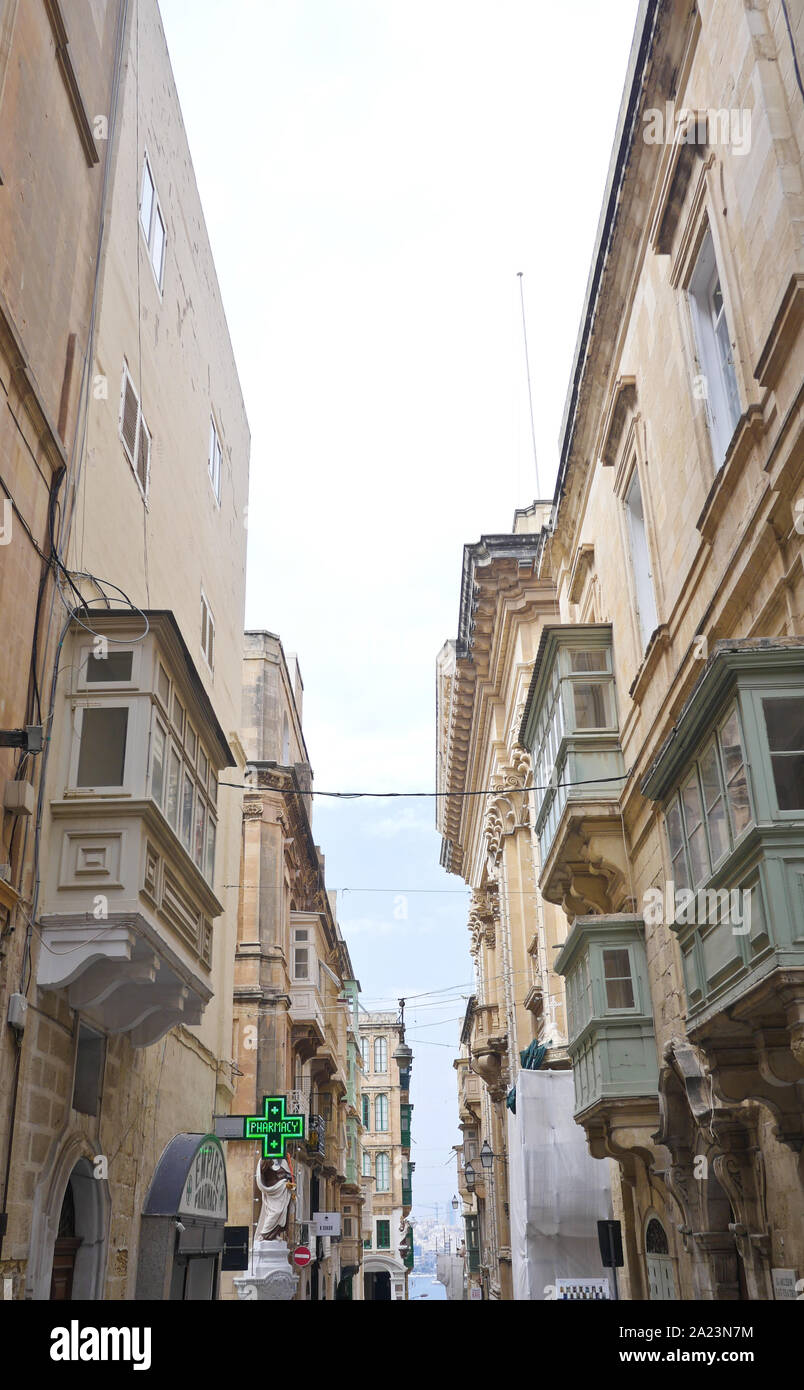 Street photography of the beautiful island of Malta Stock Photo - Alamy