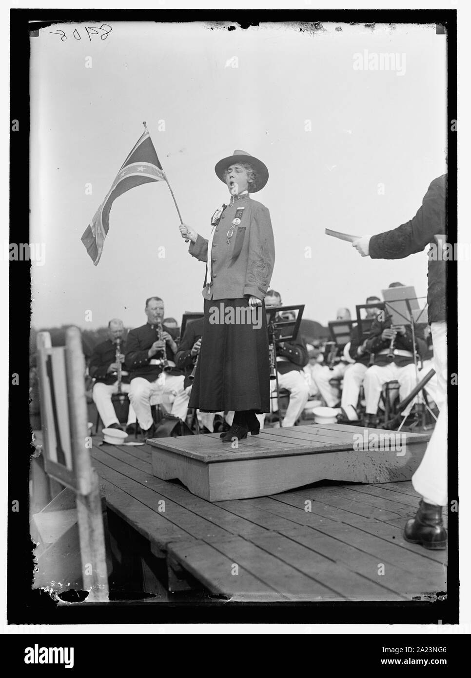 OSBORNE, MRS. HAMPTON, CONFEDERATE REUNION Stock Photo - Alamy