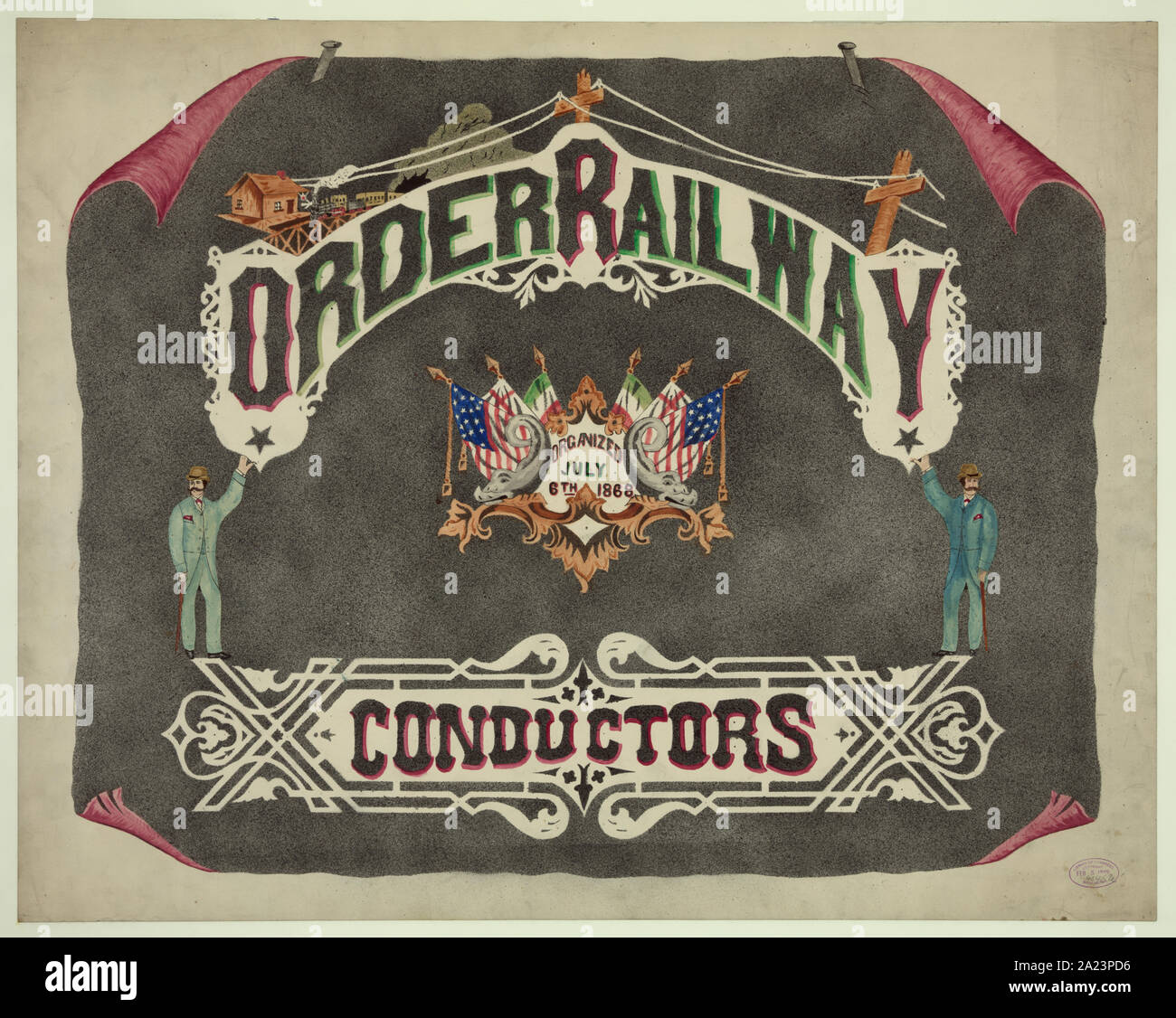 Order of railway conductors hi-res stock photography and images - Alamy