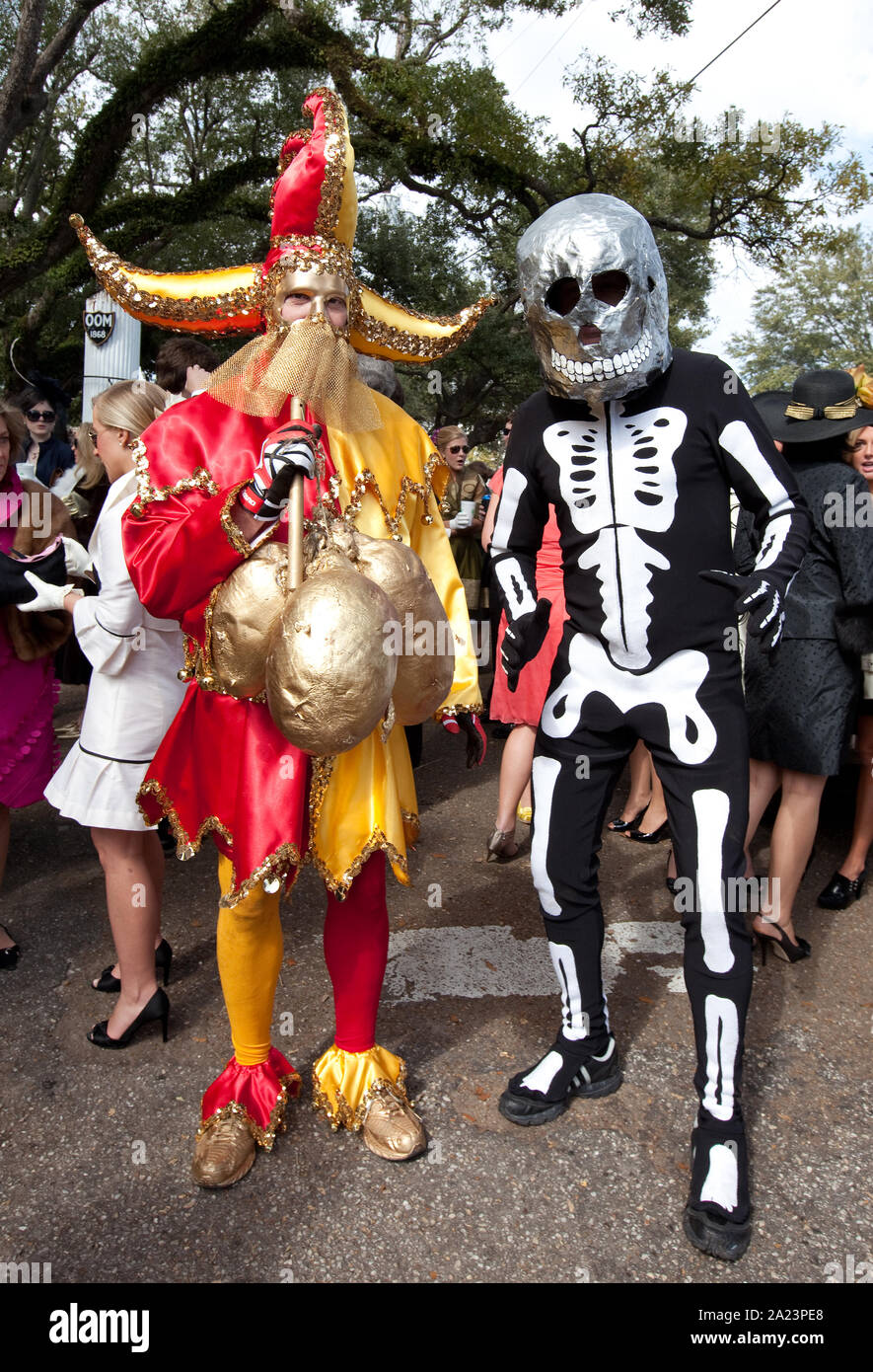 Order of Myths, Mardi Gras, Mobile, Alabama Stock Photo - Alamy