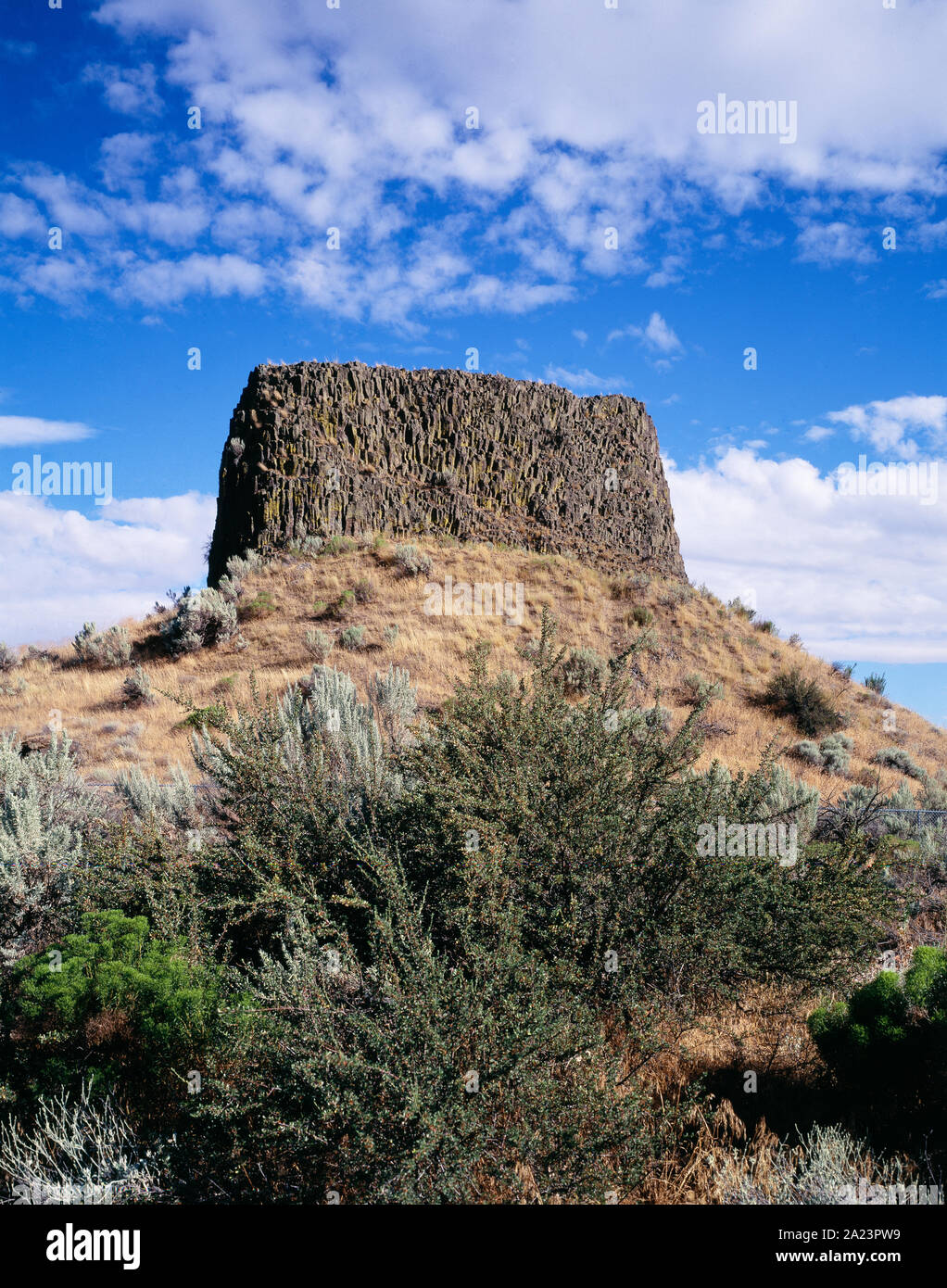 Oregon's Hat Rock Stock Photo - Alamy