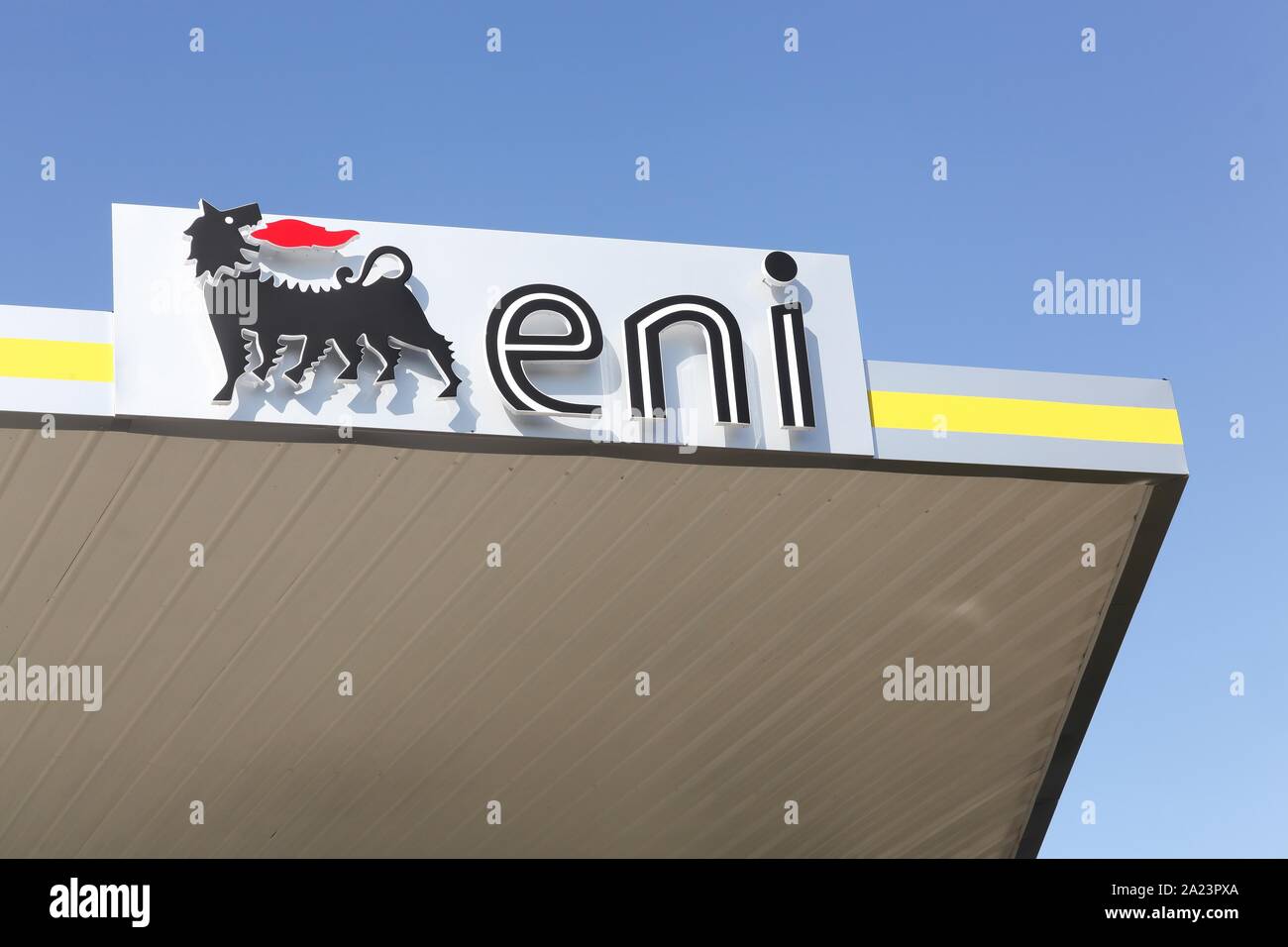 Eni logo hi-res stock photography and images - Alamy