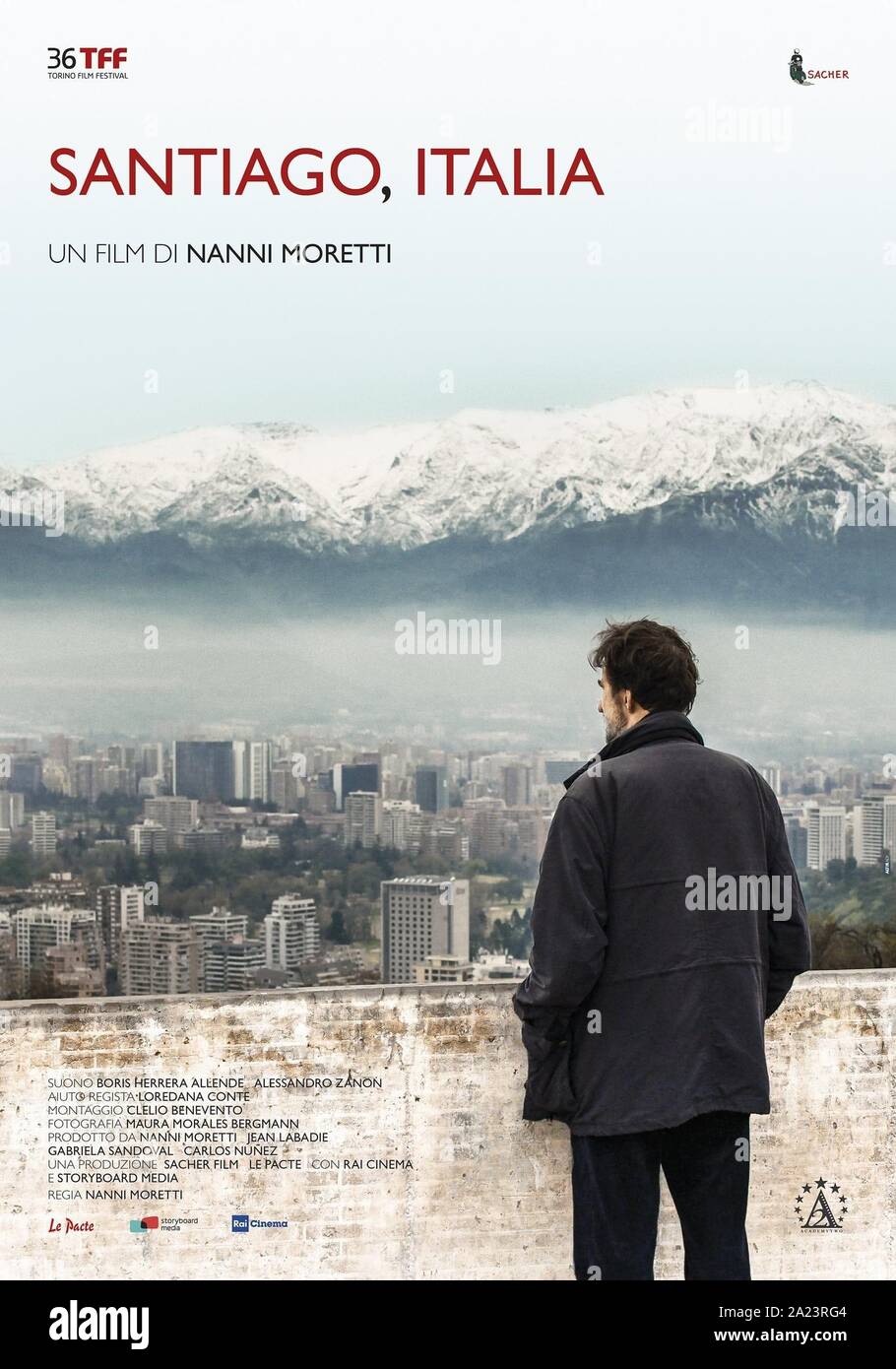 SANTIAGO, ITALIA, Italian poster, Nanni Moretti, 2018. © Academy2 ...
