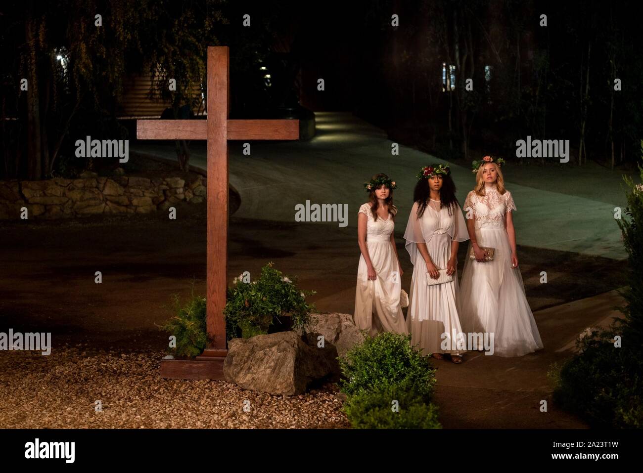 INTO THE DARK, from left: Ciara Bravo, Jahkara J. Smith, Annalisa ...