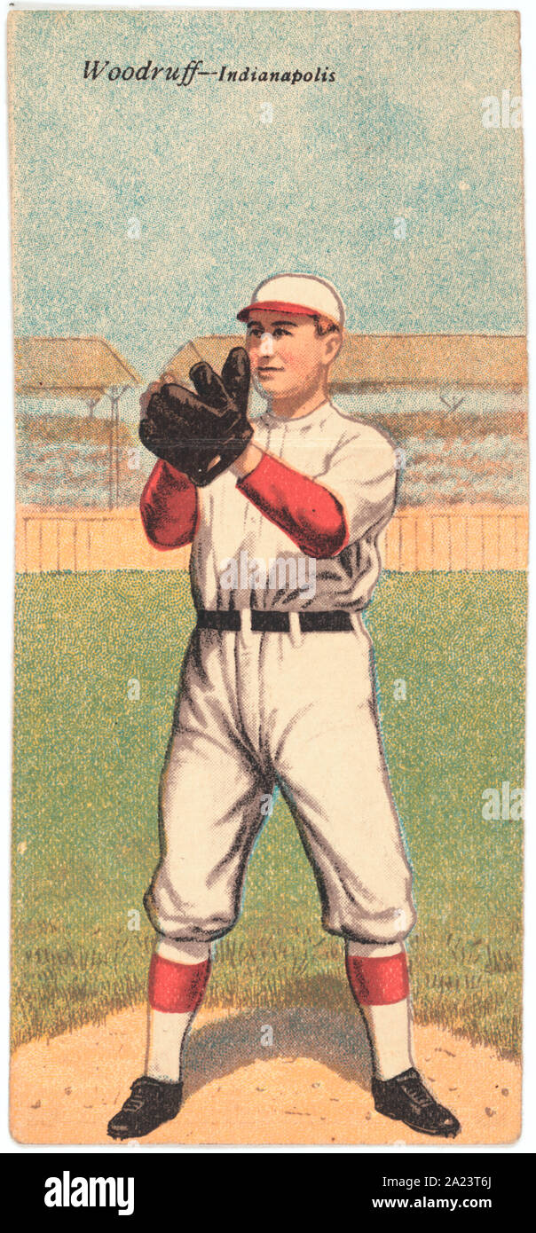 Orville Woodruff/Otto G. Williams, Indianapolis Team, baseball card ...