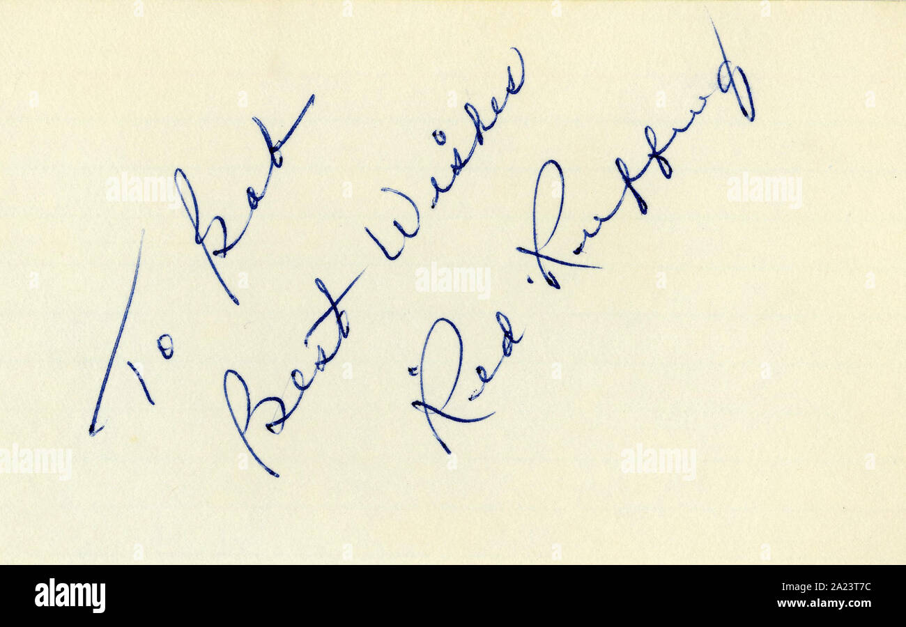 Red ruffing baseball hi-res stock photography and images - Alamy