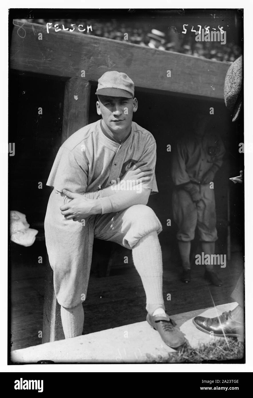 Oscar Happy Felsch, Chicago AL (baseball Stock Photo - Alamy