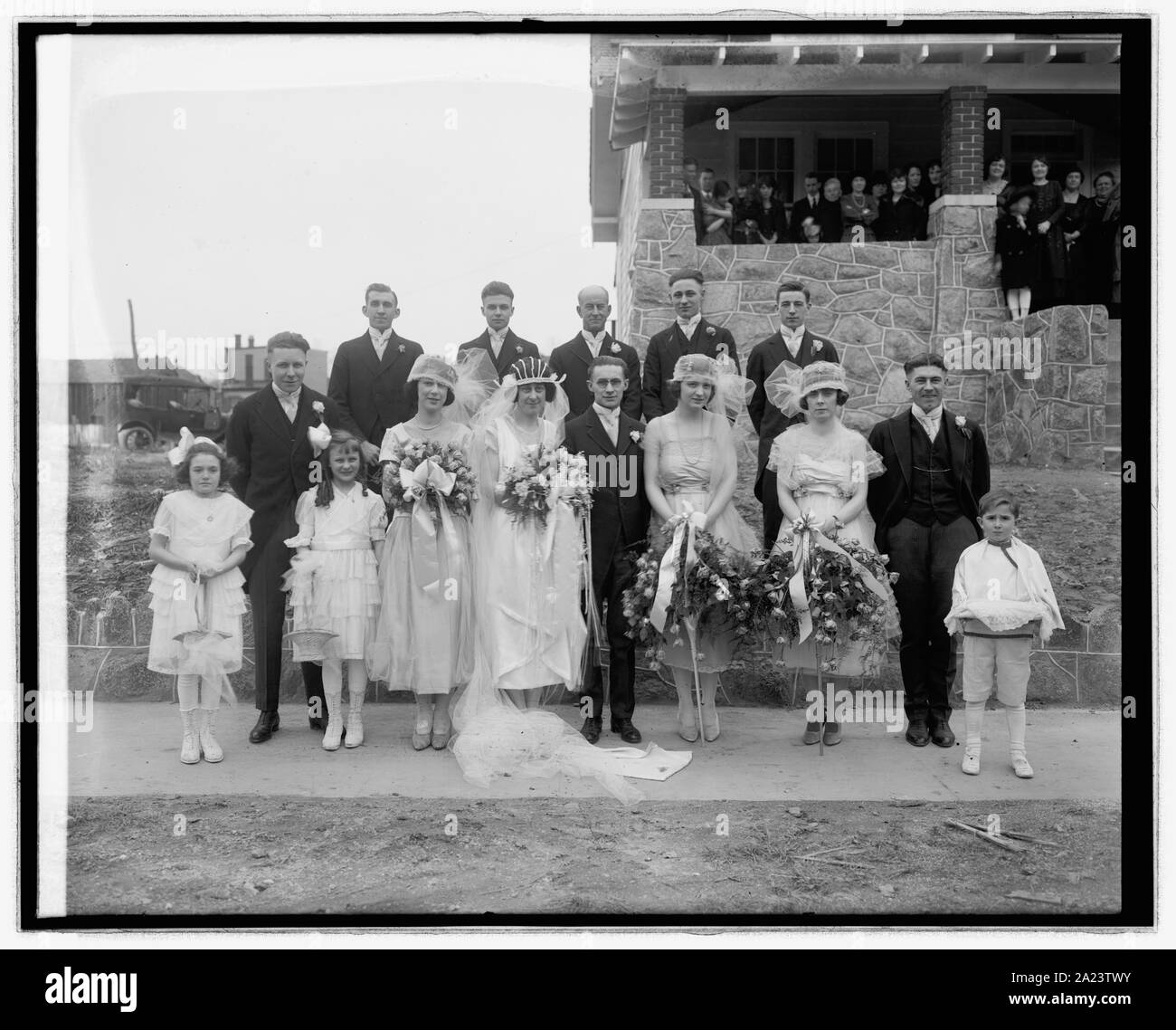 Historic wedding portrait Cut Out Stock Images & Pictures - Alamy