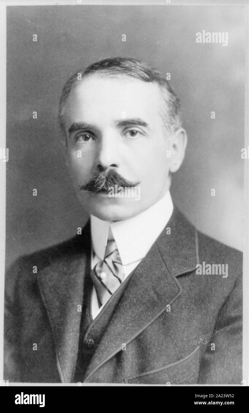 Otto Hermann Kahn, head-and-shoulders portrait, facing left Stock Photo ...