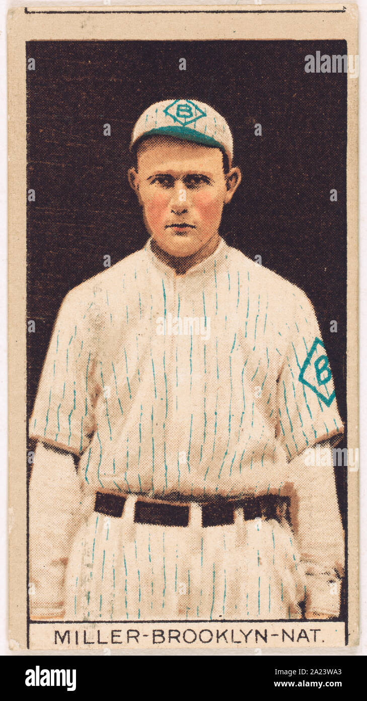 Otto Miller, Brooklyn Dodgers, baseball card portrait Stock Photo - Alamy