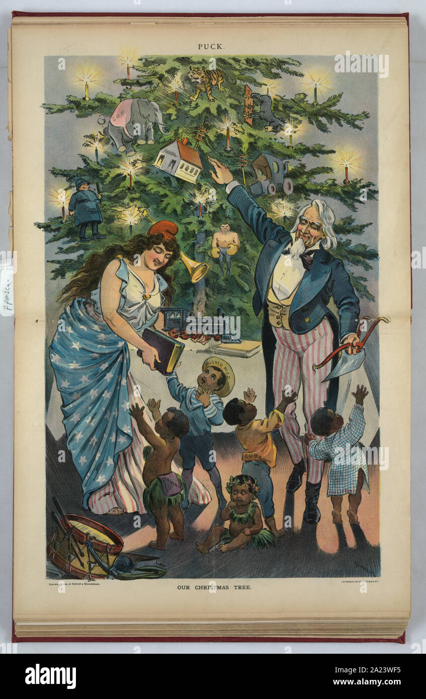 Our Christmas tree / Keppler Stock Photo - Alamy