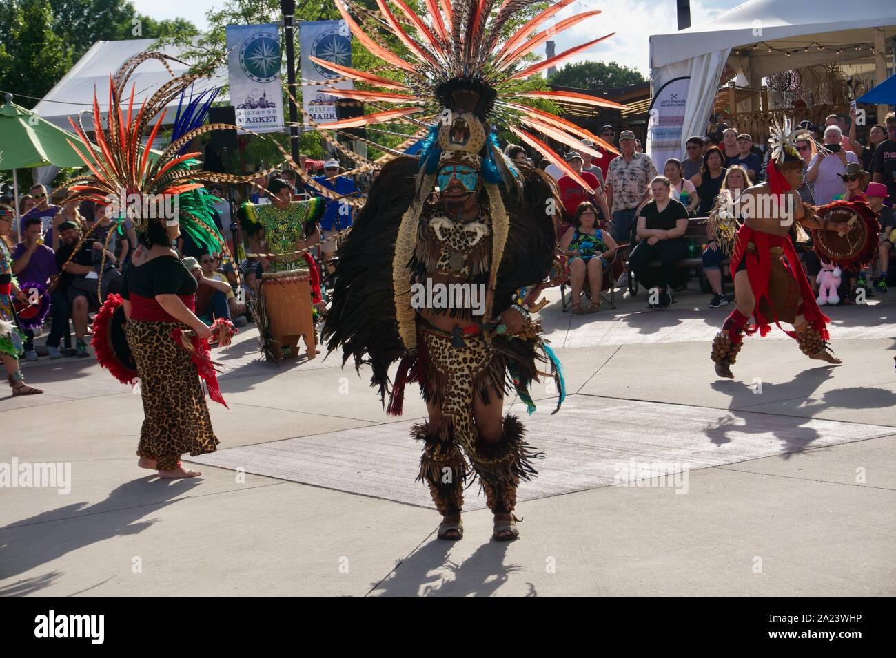 Mexica Yolotl, a Minneapolis-based traditional Aztec dance group that ...