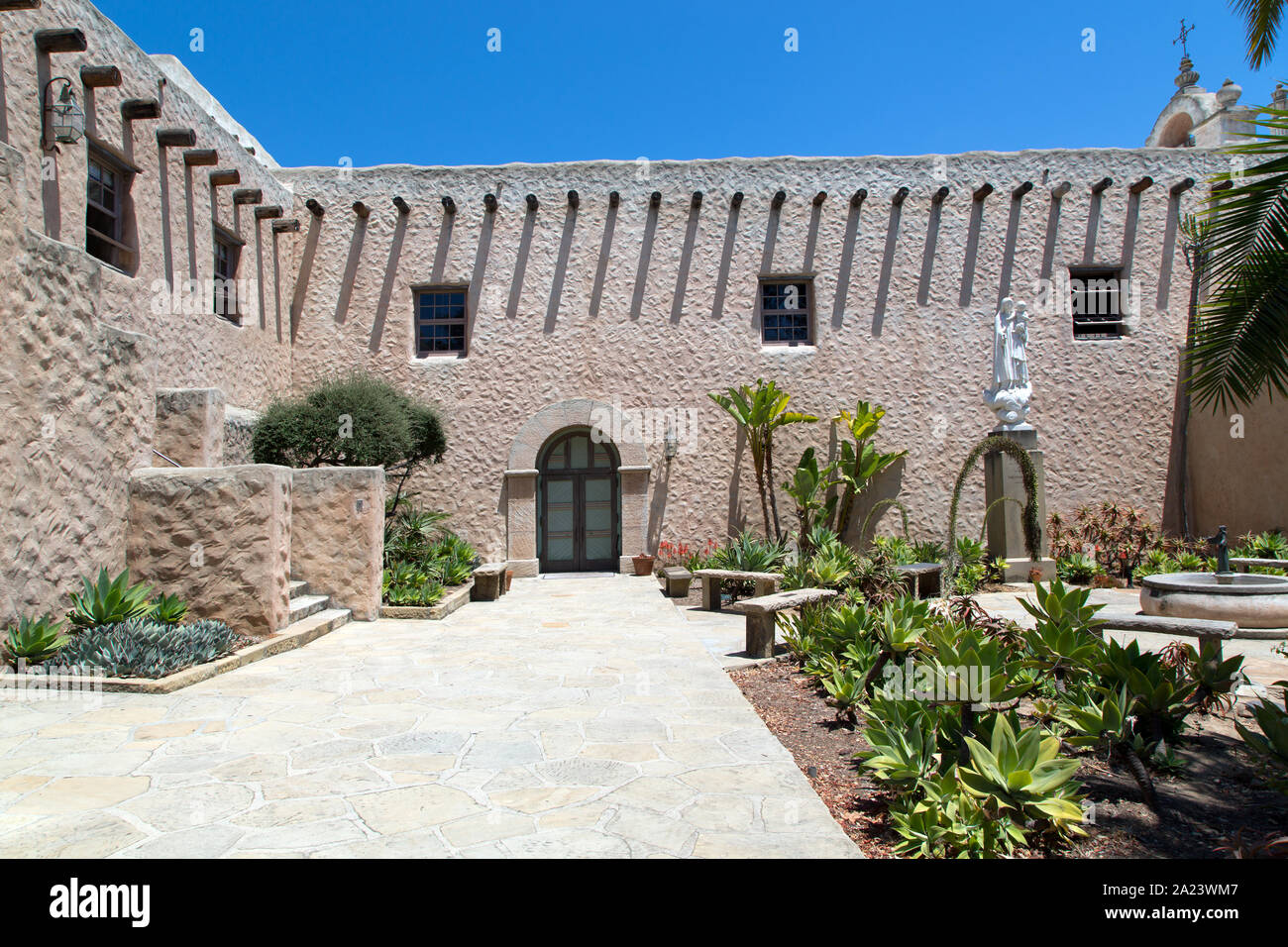 Our Lady of Mount Carmel Church, Montecito, California Stock Photo - Alamy