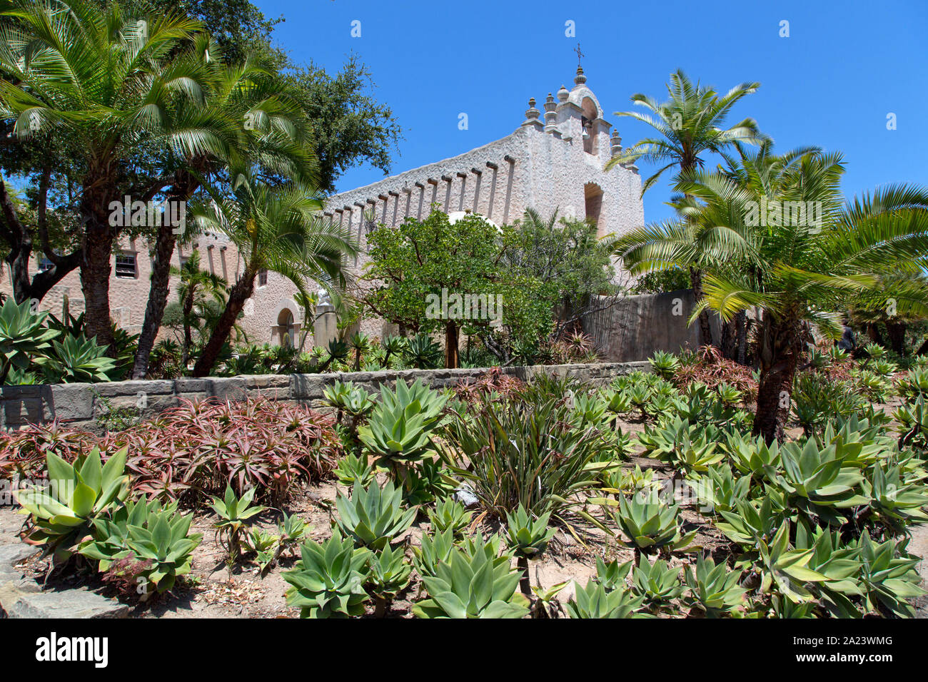 Our Lady of Mount Carmel Church, Montecito, California Stock Photo - Alamy