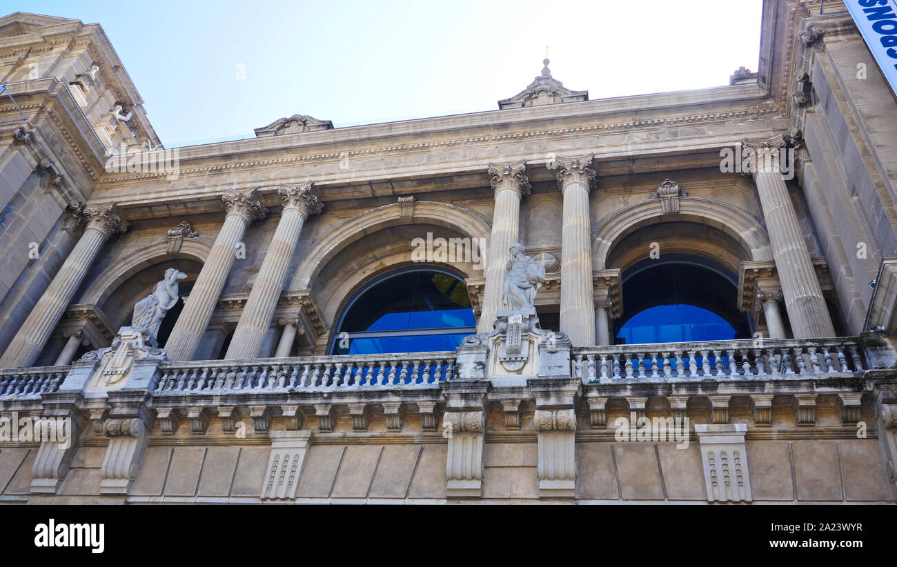 Spain, Barcelona historical infrastructure Stock Photo - Alamy