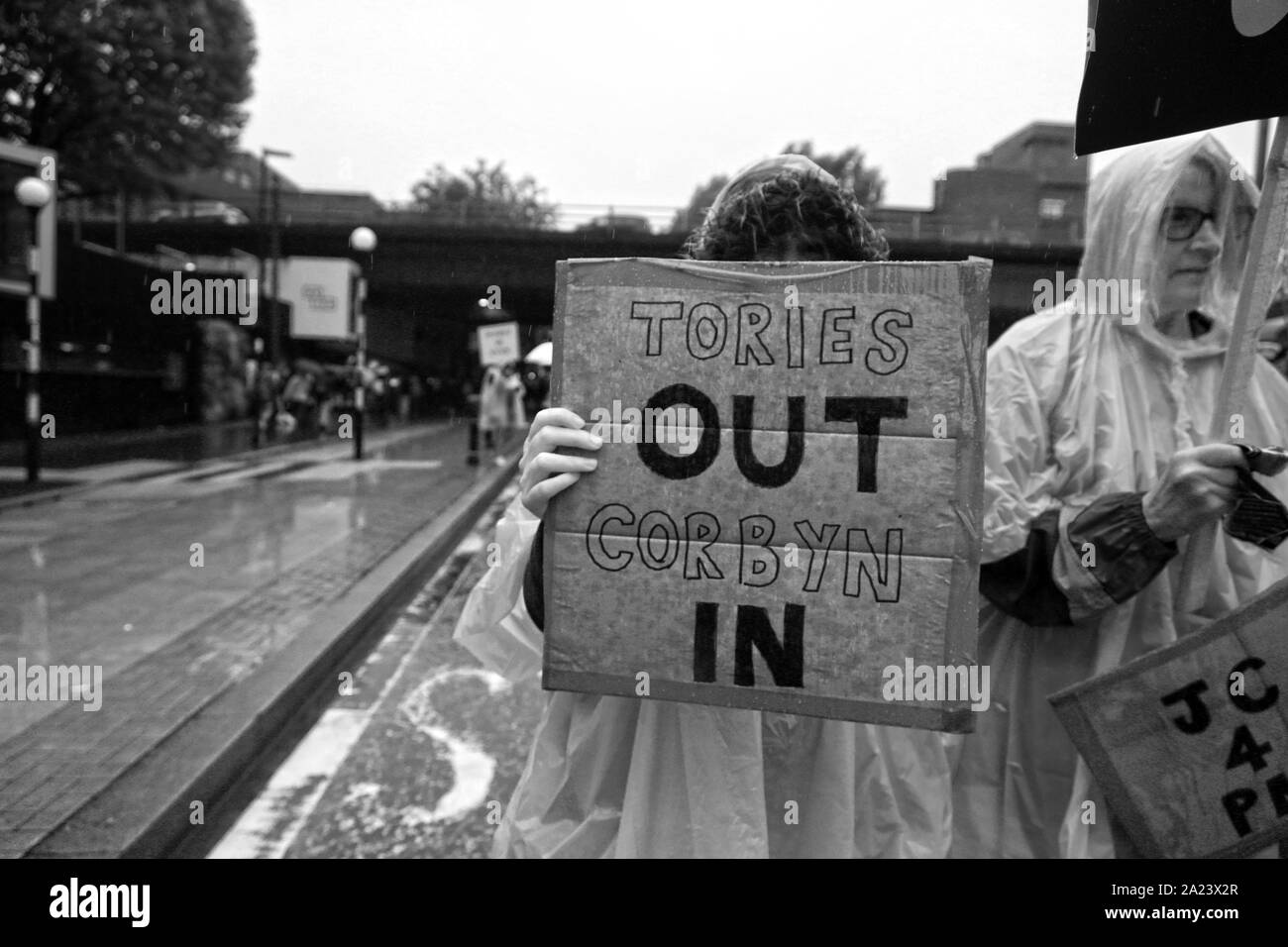 Rally tory Black and White Stock Photos & Images - Alamy