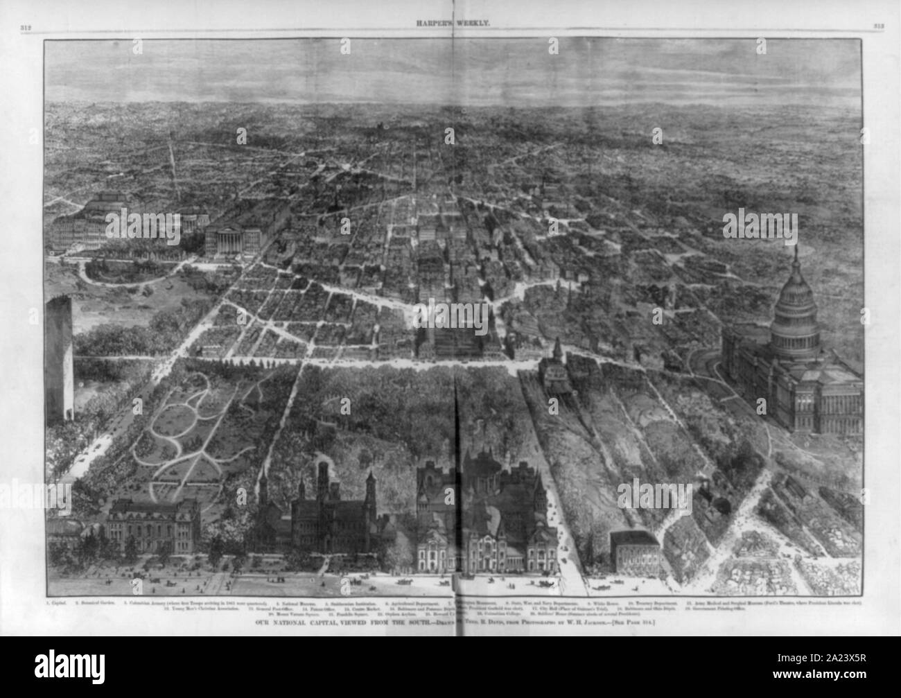 Viewed south Black and White Stock Photos & Images - Alamy